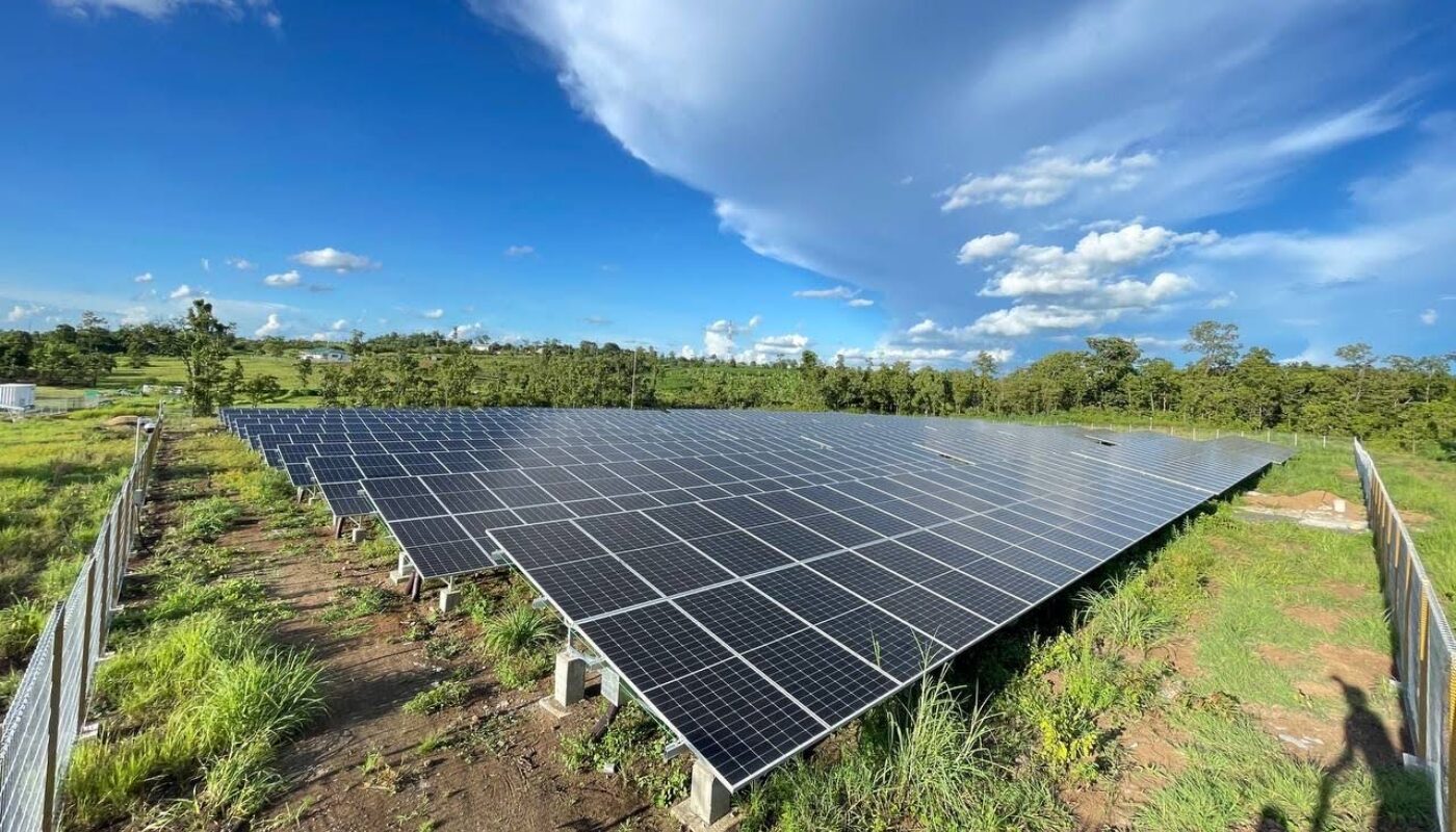 Volx Solar Park in France - Elum
