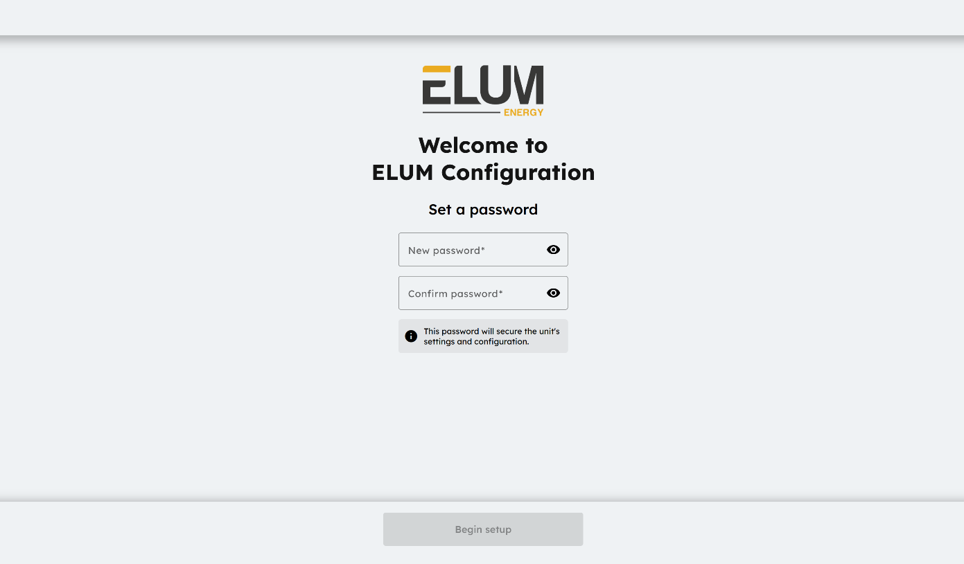Solar Controller Configuration: eConf platform - Elum Energy