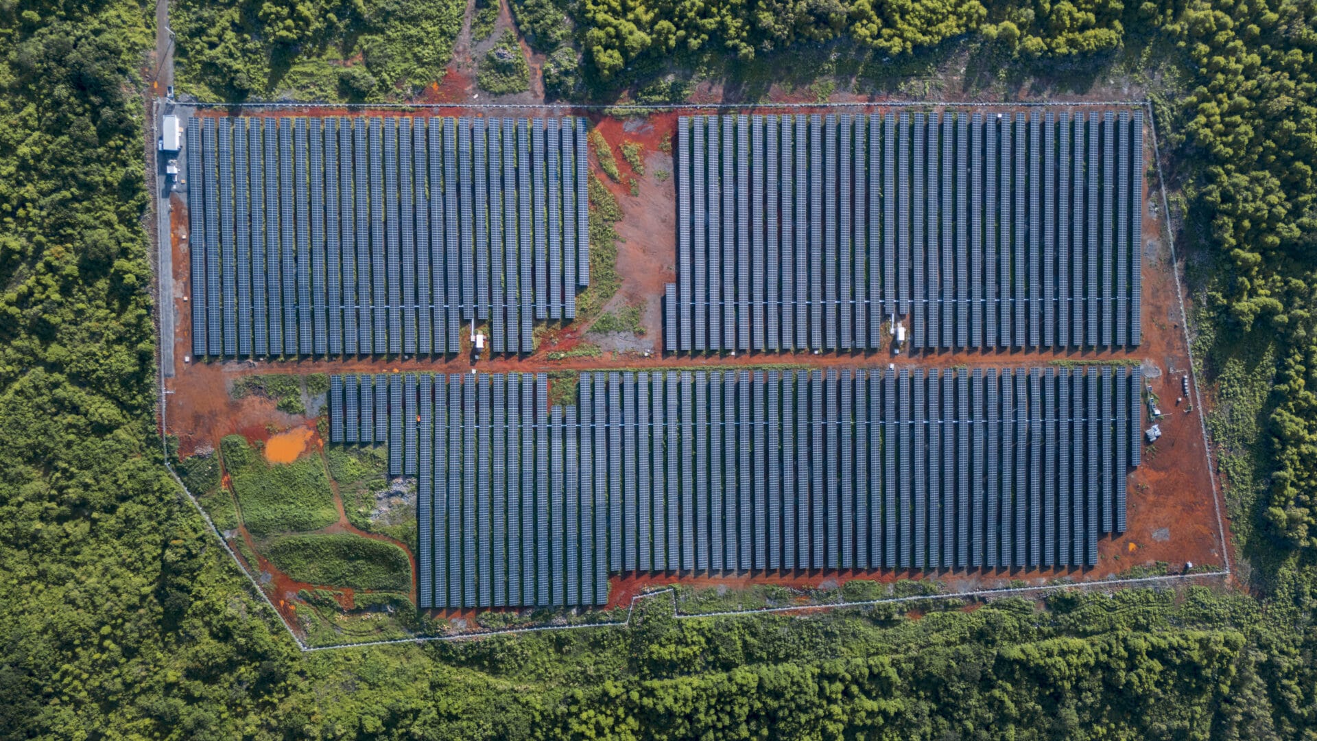 Solar Power Plant in Plaine-des-Roches Mauritius - Elum